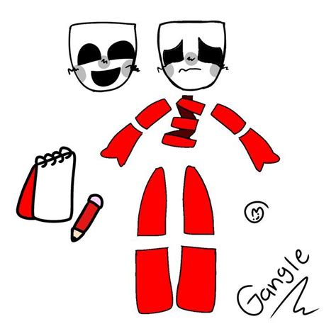 Gangle Doll Gangle Drawing Reference Gangle Doodle Gangile Doodle