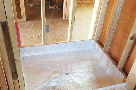 How To Install A Fiberglass Shower Base On Concrete Floor Glass Designs