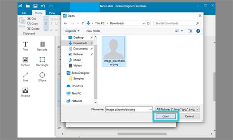 zebra printing how do i set up my zpl file to print images