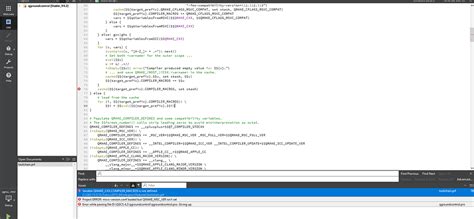qgcs compilation error variable qmake cxxpiler macros is not defined development