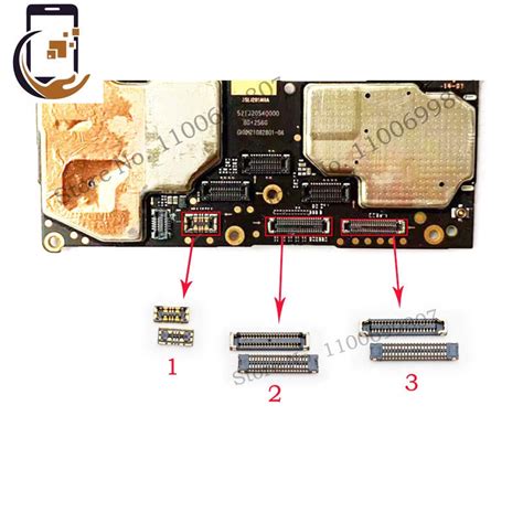 2 10pcs จอแสดงผล Lcd หน้าจอ Fpc Connector สําหรับ Xiaomi Poco X3 X3 Pro Usb Charger ชาร์จ