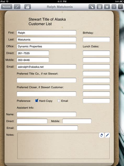Import Records And Contacts Onto Your IPad FormConnections