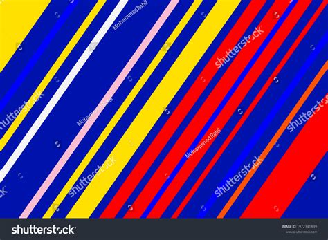 Abstract Colorful Daigonal Lines On Blue Stock Vector Royalty Free 1972341839 Shutterstock