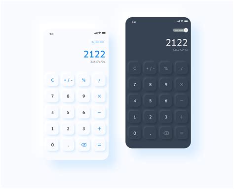 Calculator UI Design Freebie Images Behance Calculator UI Design Freebie Images Behance