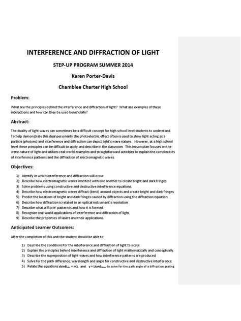 interference and diffraction pdf pdf emission spectrum