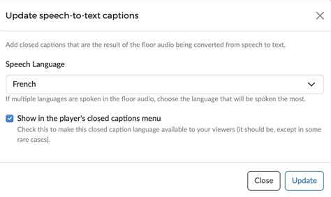 Configuration Clevercast Docs