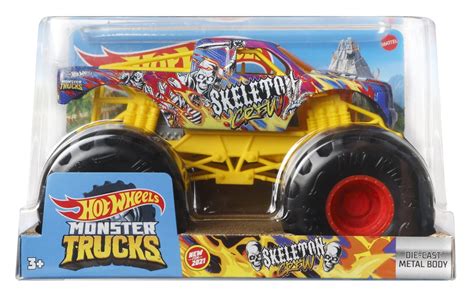 Машинка Hot Wheels Монстр-трак большой Команда Скелетов GTJ46 | АлиЭкспресс