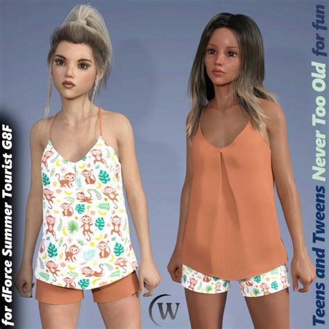 Teens And Tweens Never Too Old For Fun Styles For Dforce Summer
