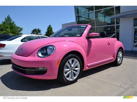 Pink Volkswagen Beetle Interior