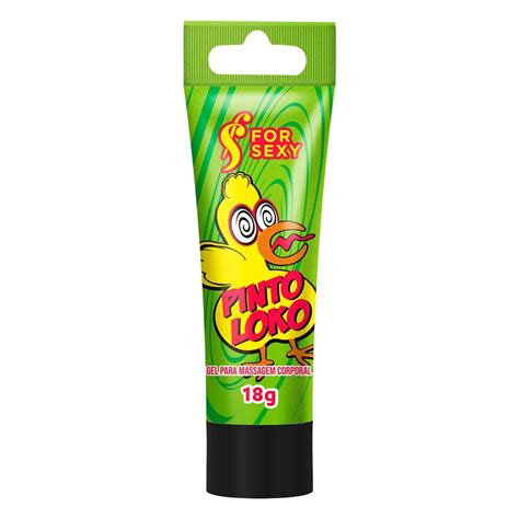 Pinto Loko Gel Excitante Masculino 18g For Sexy Aumente O Prazer