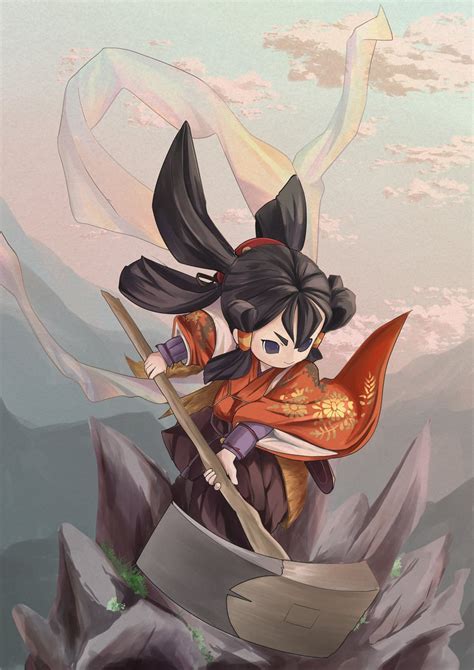Sakuna Hime Tensui No Sakuna Hime Drawn By Yoko Jzz Danbooru