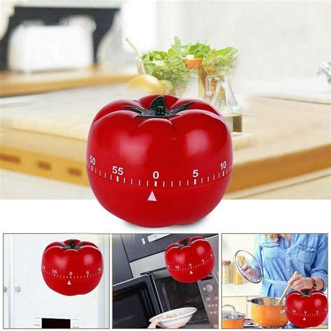 Tomato Timer Electronic Kitchen Timer Reminder Pom Vicedeal