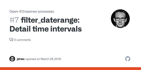 Filter Daterange Detail Time Intervals Issue 7 Open EO Openeo