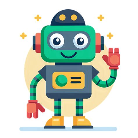 Download Ai Generated Robot Cartoon Royalty Free Stock Illustration