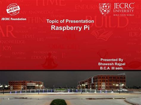 Raspberry Pi Basics Ppt