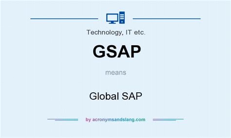 Gsap Global Sap In Technology It Etc By