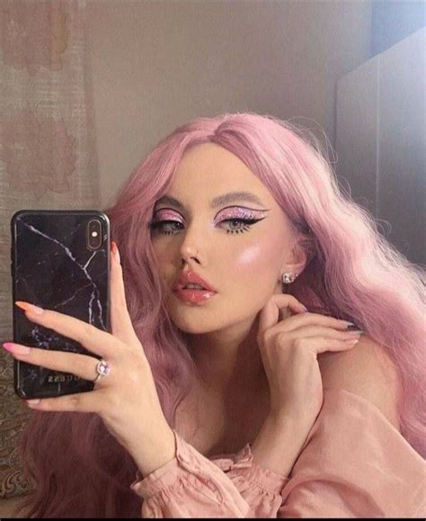 Makeup Eye Looks Eye Makeup Art Pink Makeup Makeup Eyeliner Cute