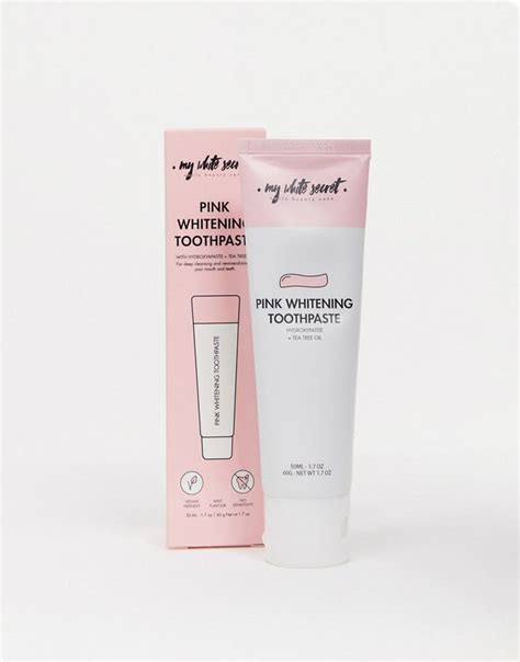 My White Secret Pink Whitening Toothpaste 60ml Asos Whitening