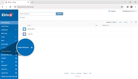 Google Workspace Backup Data Protection For Google Workspace IDrive
