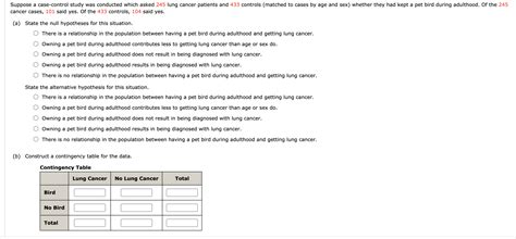 Solved Suppose There Is An Investigation Into The