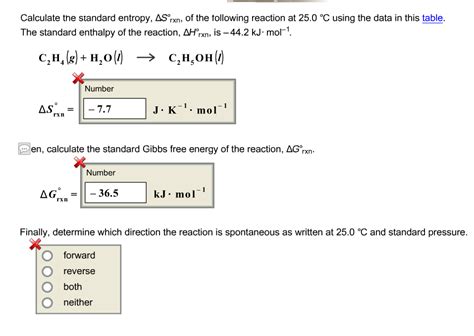 How To Calculate Delta S Of A Reaction