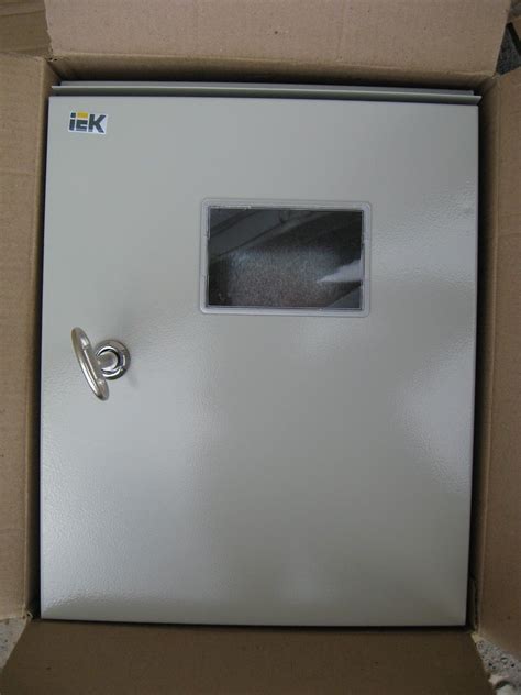 Щит ЩУ 3/1 электрический учётный металлический IP54 ИЭК