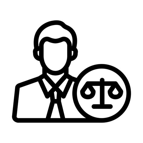 Legal Advisor Icon Design 13815433 Vector Art At Vecteezy