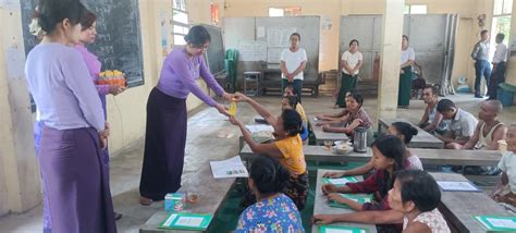 ဒေးဒရဲမြို့နယ်တွင် အခြေခံစာတတ်မြောက်ရေးလုပ်ငန်း စာသင်ဝိုင်းများသင်က