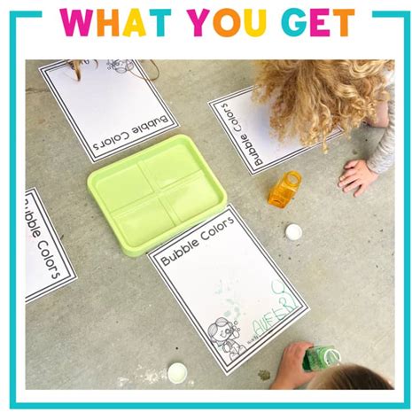 Bubble Process Art Preschool Prek And Kindergarten By Preschool Packets