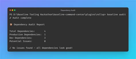 Baseline Command Center Devpost