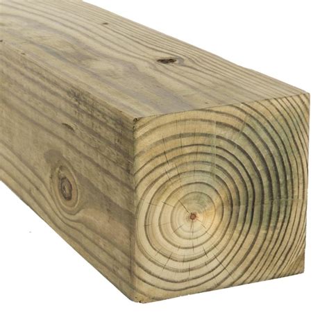 Severe Weather 8 In X 8 In X 12 Ft 2 Btr Southern Yellow Pine Ground