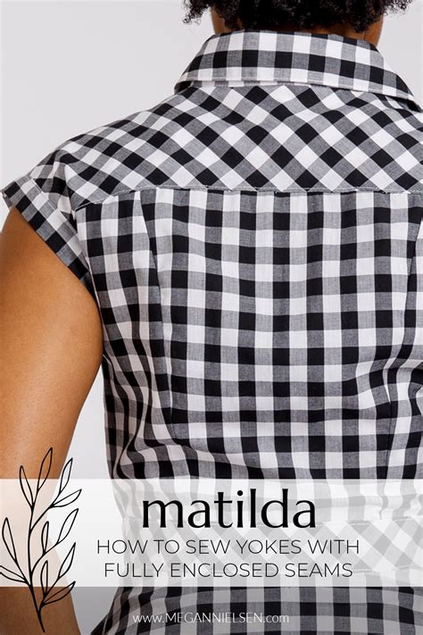 How To Sew Shirt Yoke Western Style Yoke Modification · How To Make A