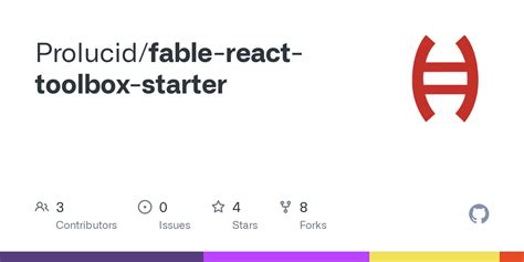 github prolucid fable react toolbox starter