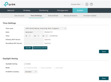 Tp Link Eap Managing A Standalone Access Point Basic Configurations