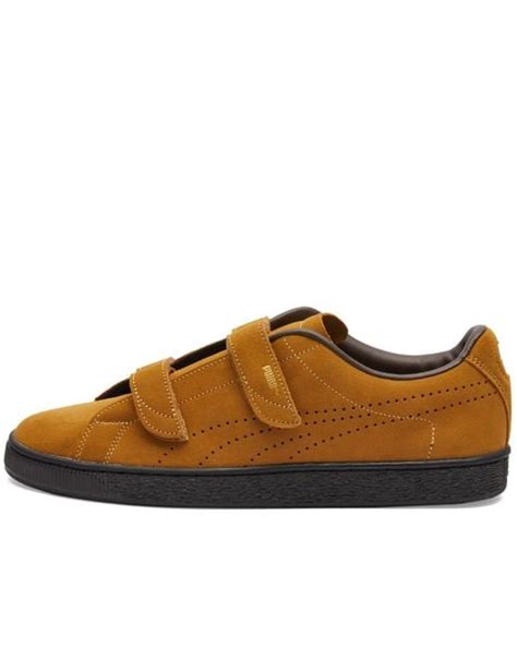 Puma X Noah Suede Classic Velcro Sneakers In Brown For Men Lyst Canada