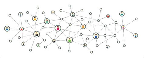 벡터 일러스트 레이 션 사람 아이콘을 포함 하는 추상 소셜 네트워크 계획의 서로에 연결 소셜 네트워킹에 대한 스톡 벡터 아트 및 기타 이미지 소셜 네트워킹 연결