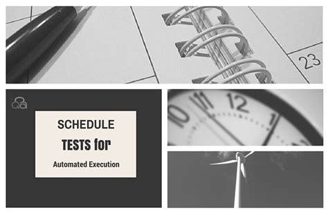 Test Scheduler Software Testing Test Automation Tools