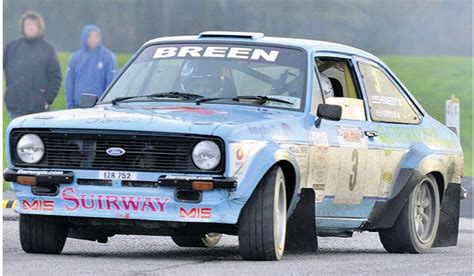 118 Sunstar 2015 Ford Escort Rs1800 3 Cbreen Vhennessey Winner West Wales Rally Spares