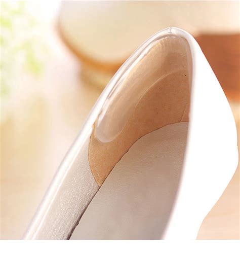 1 пара силиконовая невидимая наклейка для обуви прозрачная стелька для обуви гелевая наклейка S