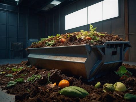 Composting Bin 3 Premium Ai Generated Image