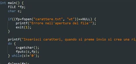 Fputc Uso Di Fputc In C Scrivere Un Carattere In Un File