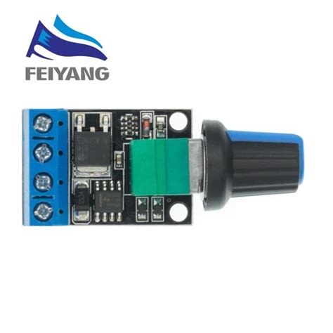 Regulator Tegangan 5V 12V 10A PWM DC Pengendali Kecepatan 44 OFF