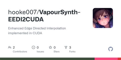 Releases · Hooke007vapoursynth Eedi2cuda · Github