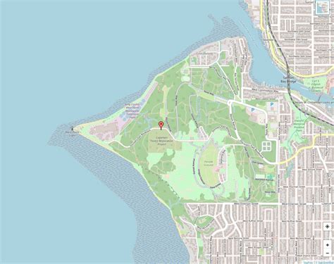 Discovery Park Map Map Of Seattle
