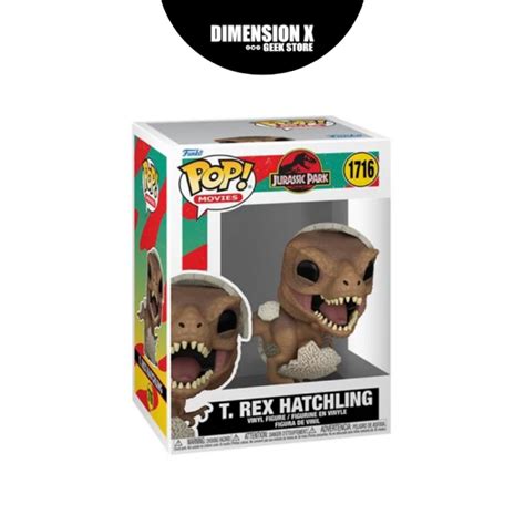 Funko Pop T Rex Hatchling Jurassic Park Dimension X Geek Store