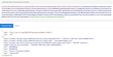 C How To Consume A Jwt Token Aspnet Mvc Stack Overflow