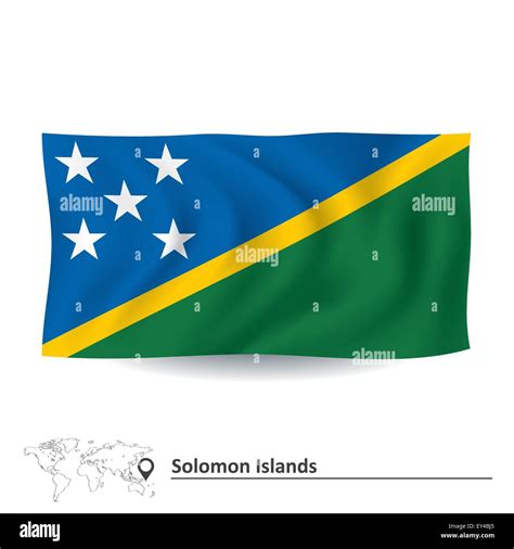 Country Solomon Islands Map Cut Out Stock Images And Pictures Alamy