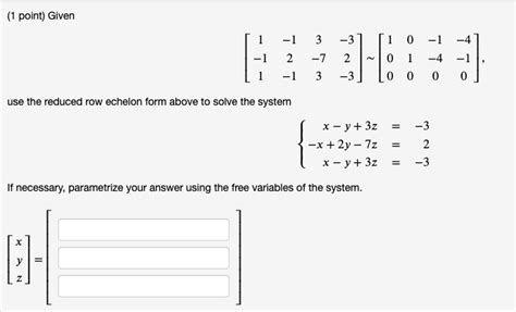 solved 1 point given 1 3 3 1 0 1 4 1 1 2 7 13 2 3