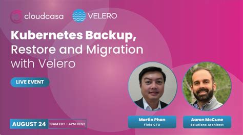 Phil Walton On Linkedin Kubernetes Backup Restore And Migration With Velero