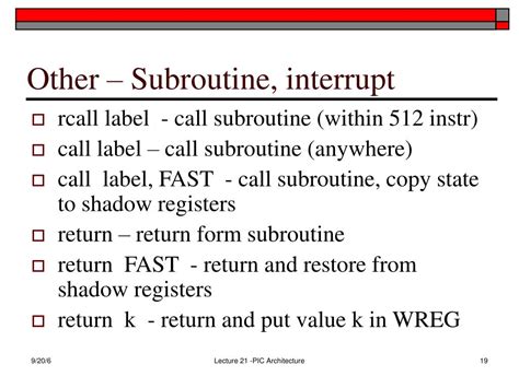 Ppt Pic Architecture Instruction Set Powerpoint Presentation Free Download Id6796391